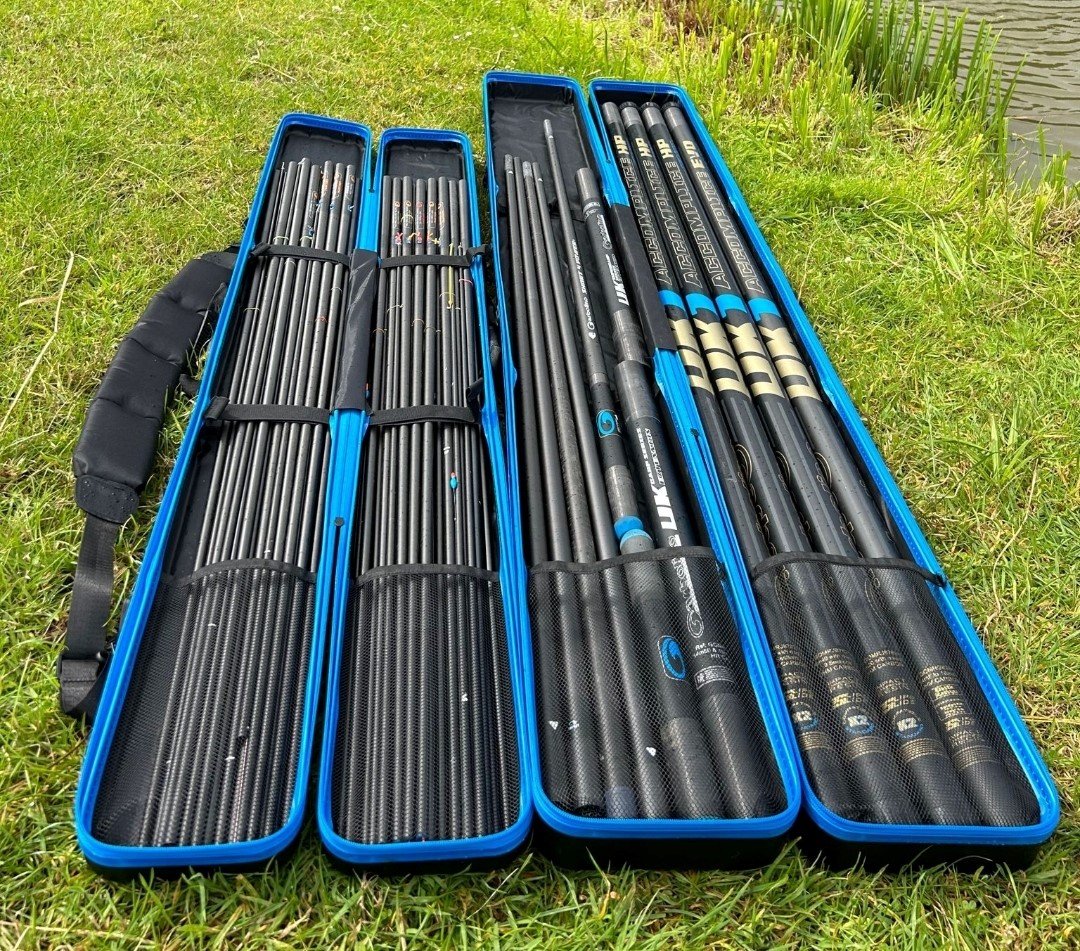 DELUXE RIGID POLE AND TOP KIT CASE | Garbolino UK